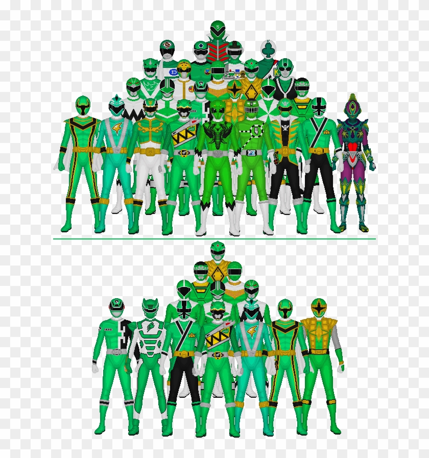 Power Rangers Red Green