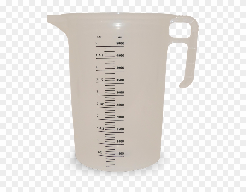 Plastic Measuring Jug, 5000ml - Jug, HD Png Download - 943x634(#6138306 ...