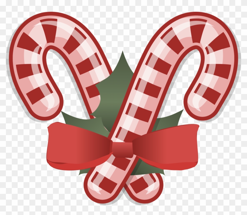 December Clipart Candy Canes