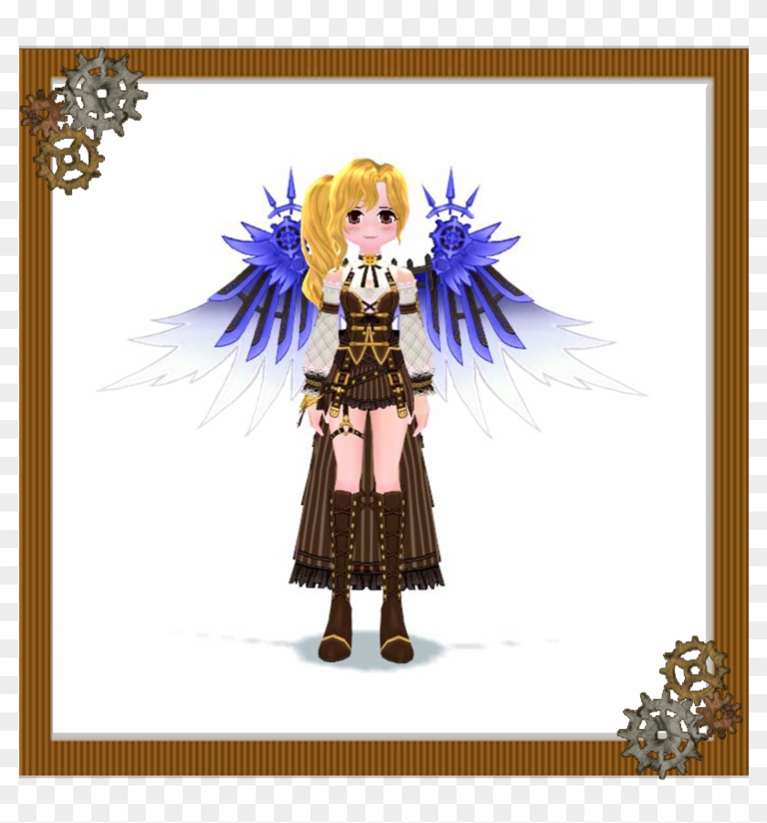 Bronze Cog Blade Wings - Mabinogi Silver Cog Wings, HD Png Download ...