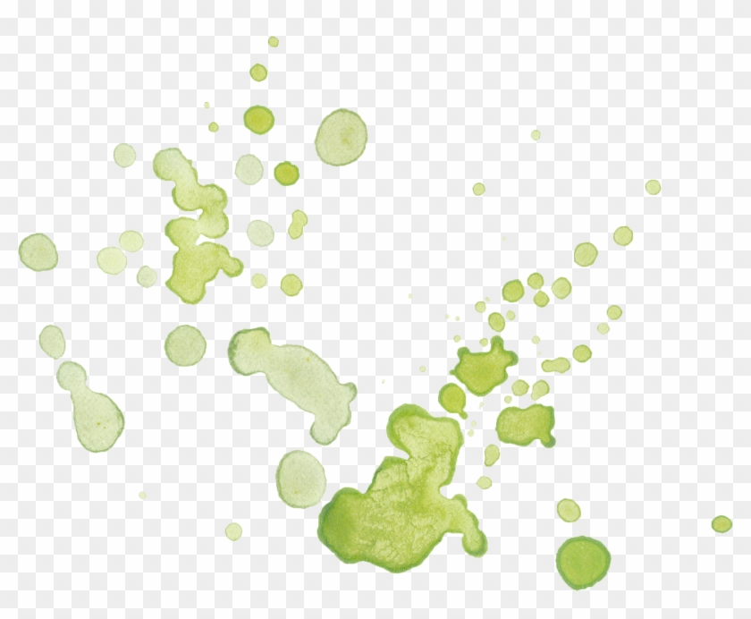 Green Splatter Png