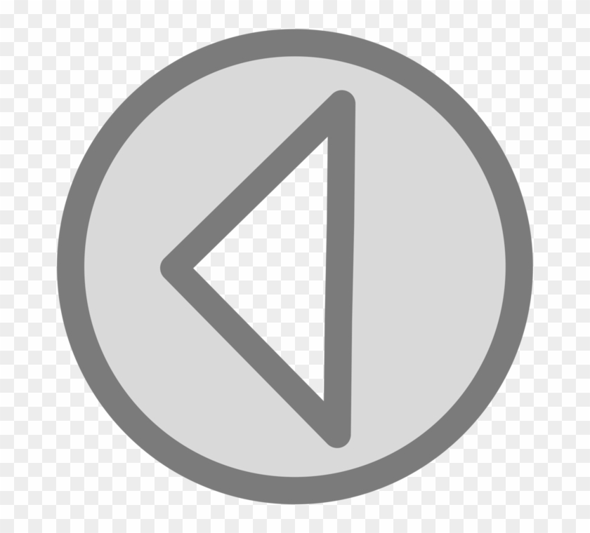 Arrow Cycle Button Computer Icons Download - Left Arrow Button, HD Png ...