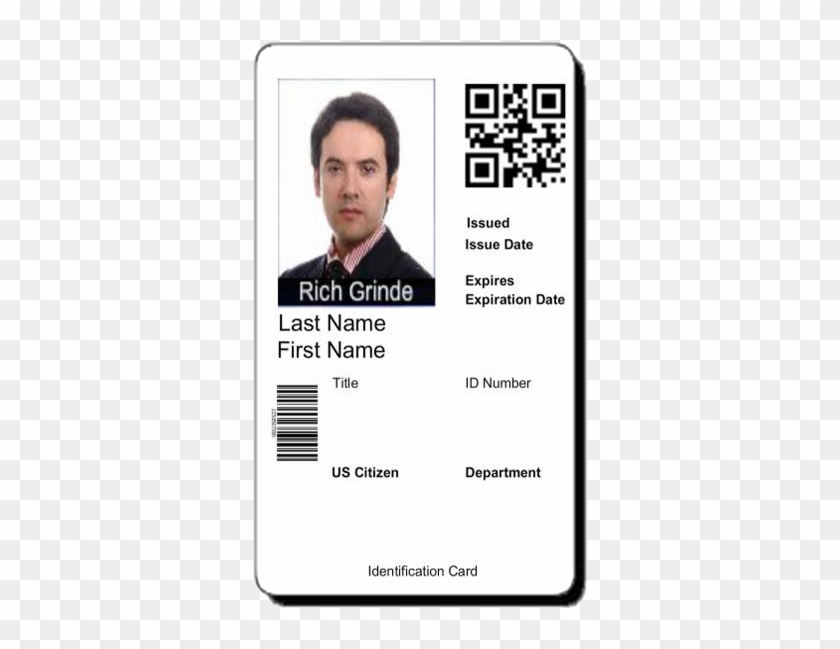 N66b4ap Employee Id Id Card Sample HD Png Download 600x600 