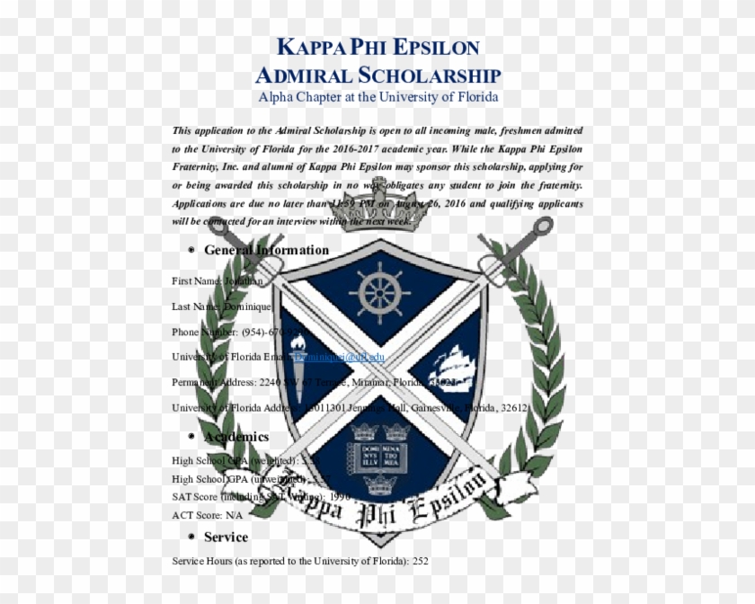 Docx Kappa Phi Epsilon Crest Hd Png Download 600x7766190934 Pngfind