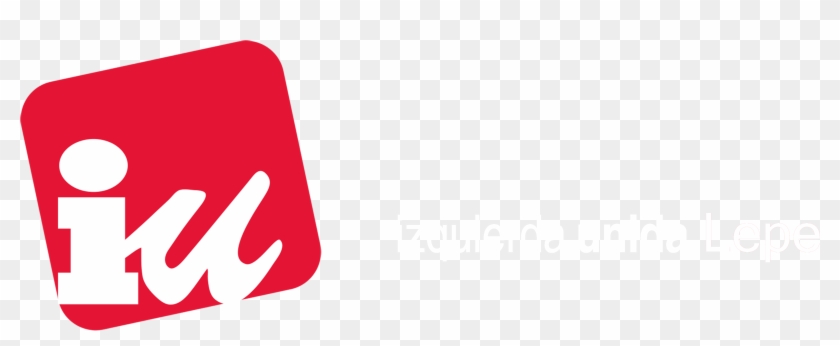 Logo Iu Png - Logo De Izquierda Unida, Transparent Png - 4944x1818 ...