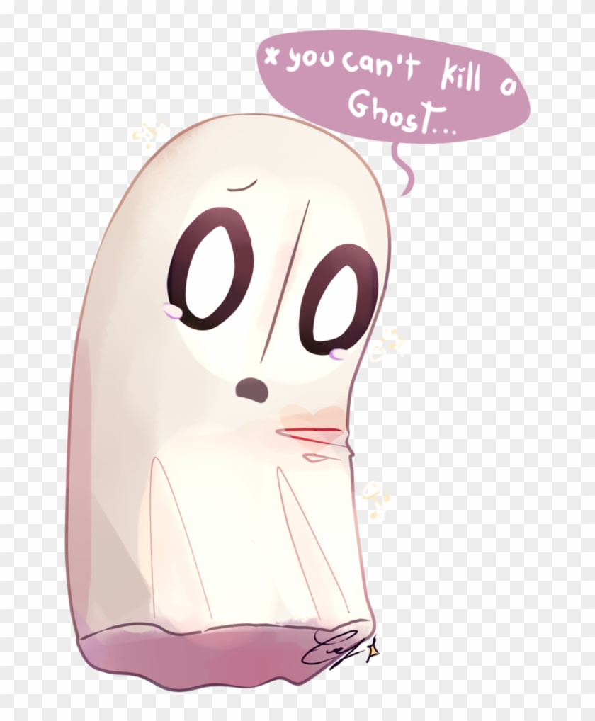 Napstablook~ By Asriee - Illustration, HD Png Download - 746x1072 ...