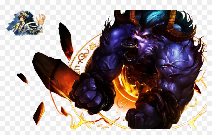Photo Random Zpsfcc5e177 - League Of Legends Alistar, HD Png Download ...