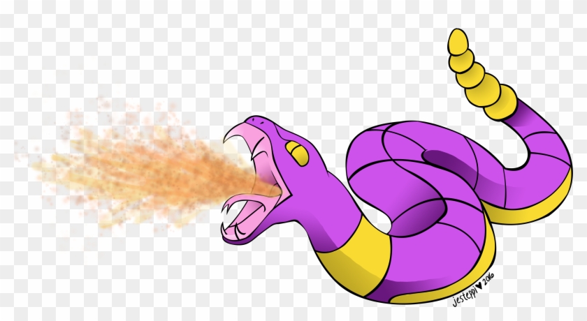 Ekans Used Ac - Illustration, HD Png Download - 3405x1779(#6191959 ...