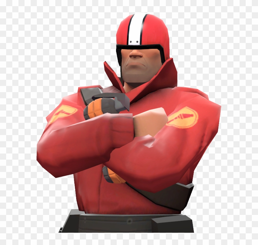 Soldier Without Helmet Tf2