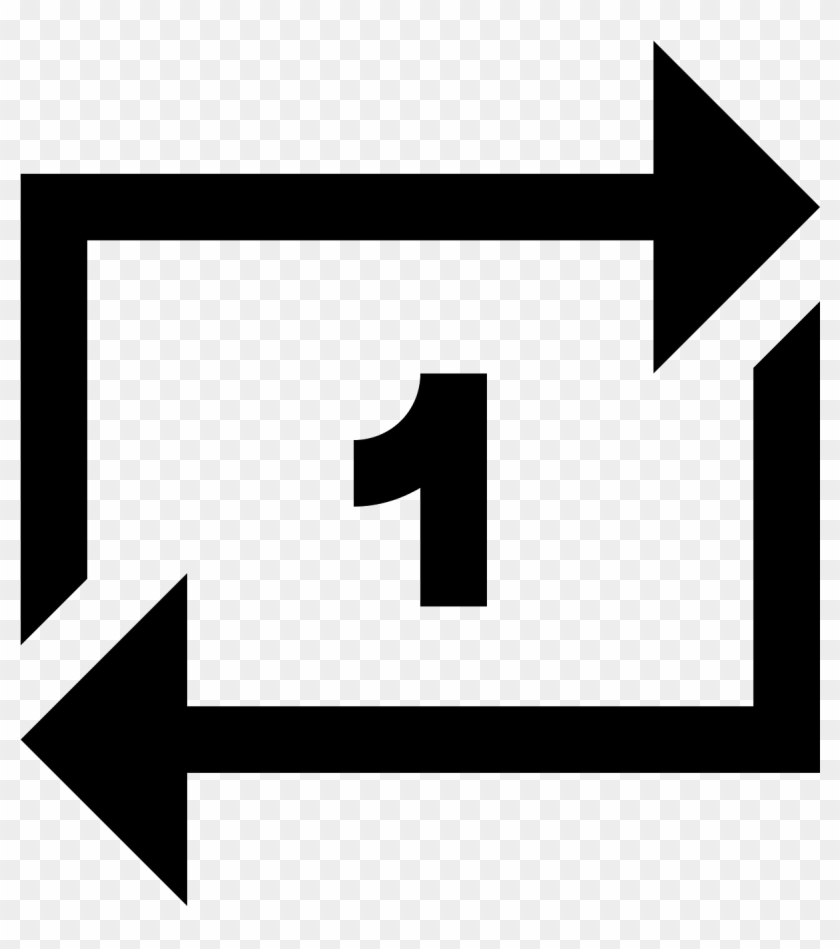 Repeat Png Background Image - Once Icon, Transparent Png - 1600x1600 ...