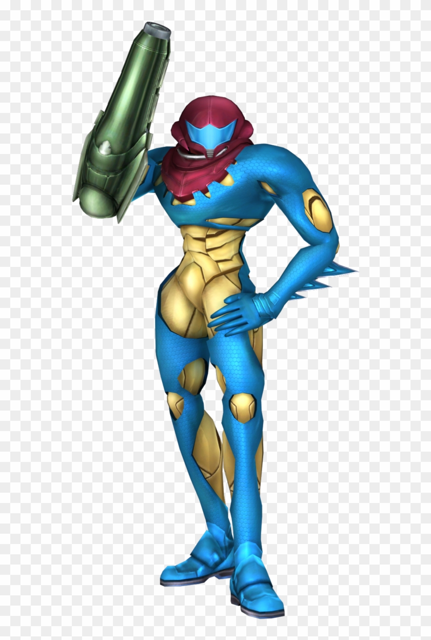 6 Fusion Suit Render - Project M Samus Fusion Suit, HD Png Download ...