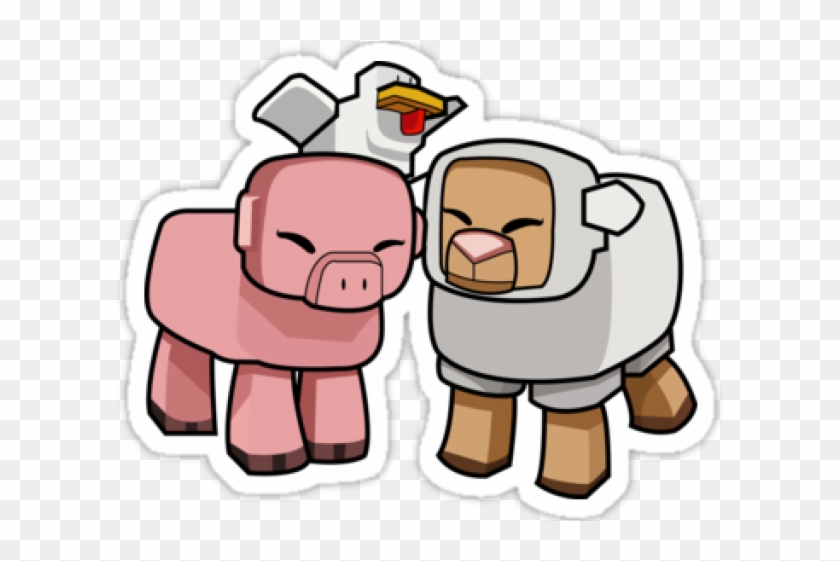 Minecraft Pig And Sheep, HD Png Download - 640x480(#6199063) - PngFind