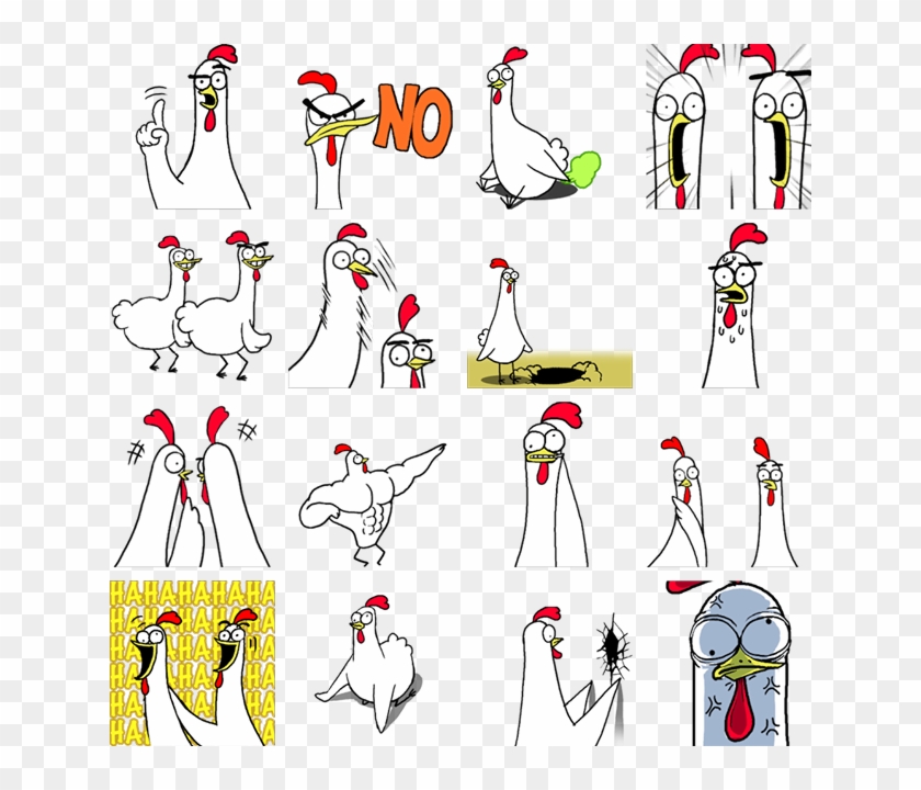 Fiery Chicken Bro - Fiery Chicken Bro Sticker, HD Png Download ...