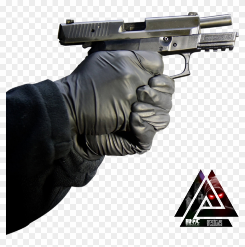 Gun Hand Arm Weapon Dk925designs - Trigger, HD Png Download - 1024x984 ...