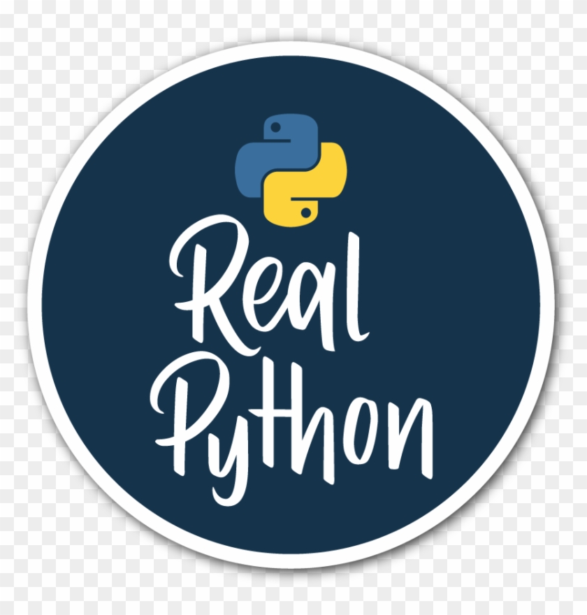 Real Python Sticker - Label, HD Png Download - 1050x1050(#626490) - PngFind