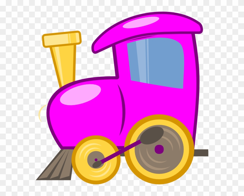Cartoon Train No Background, HD Png Download - 594x595(#6218254) - PngFind