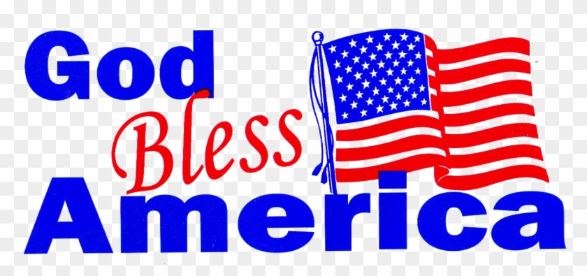 God Bless America - Flag Of The United States, HD Png Download ...