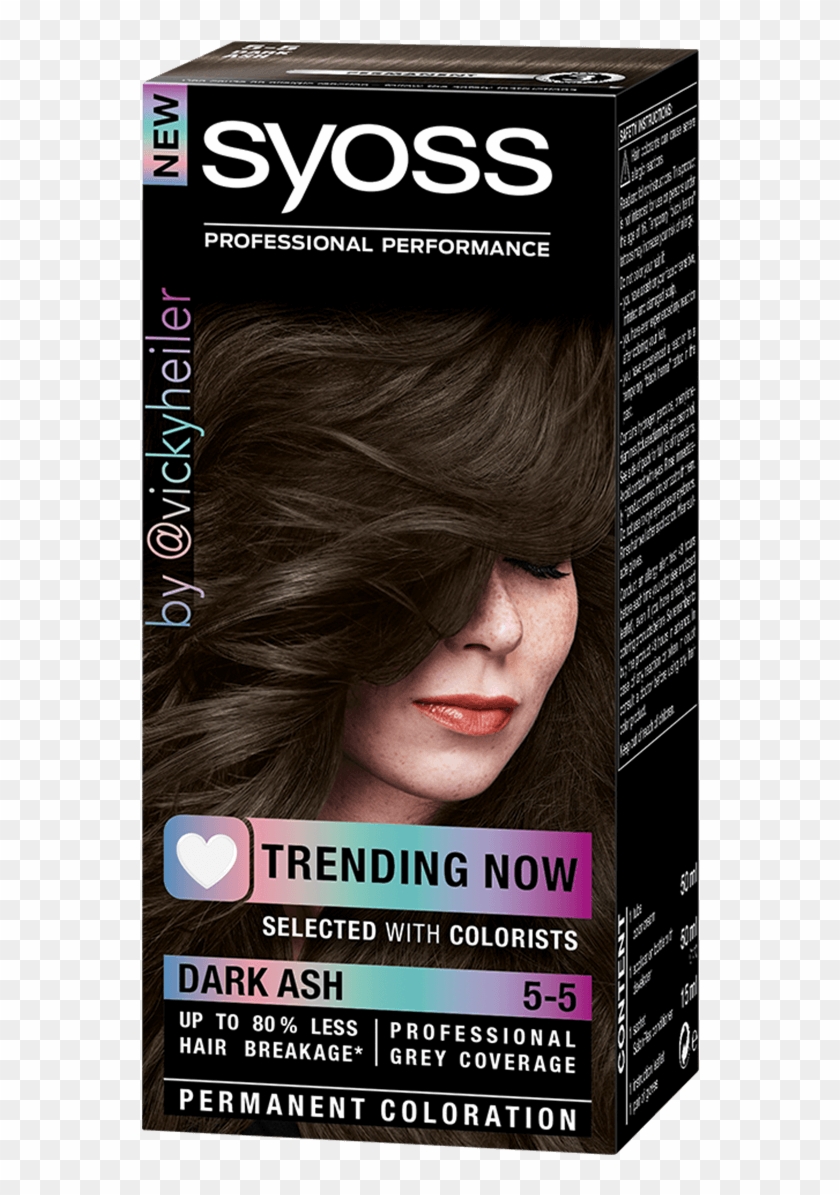 Syoss Com Color Trending Now 5 5 Dark Ash - Syoss Red Hair Color, HD ...