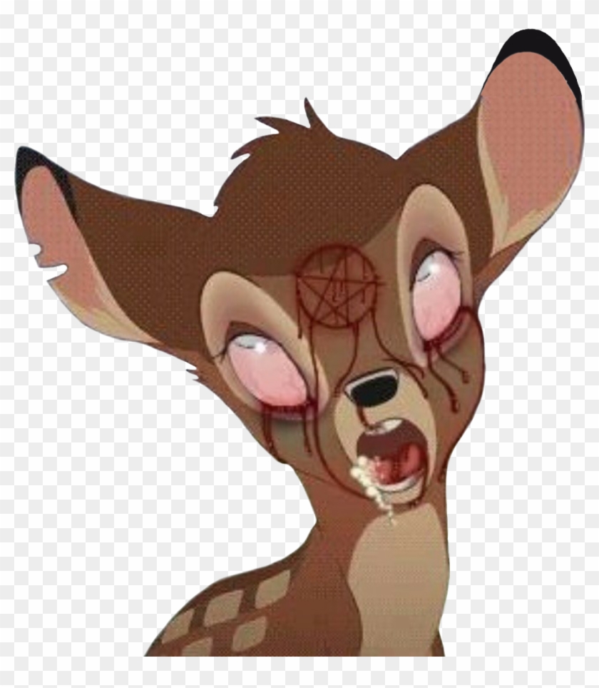 #bambi #creepy #satan #666 #satanic #satanist #satans - Creepy Satan ...