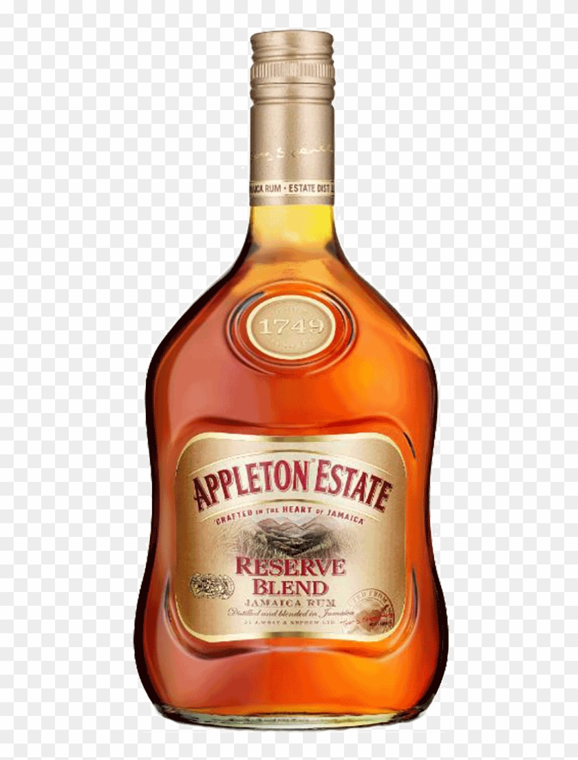 Rum Png - Appleton Estate Reserve Blend Rum, Transparent Png - 470x1024 ...