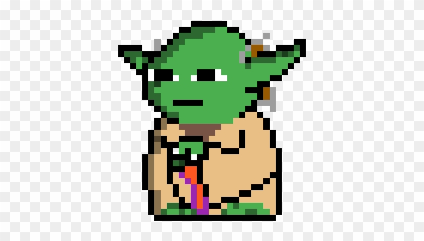 Yoda Pixel Art Yoda Perler Pixel Pattern | May The Fourth Be With You