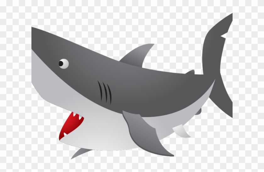 Grey Shark Clipart Mascot
