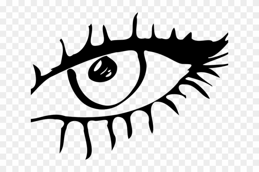 Scary Eyes Clipart - Drawn Eye Transparent, HD Png Download - 640x480 ...