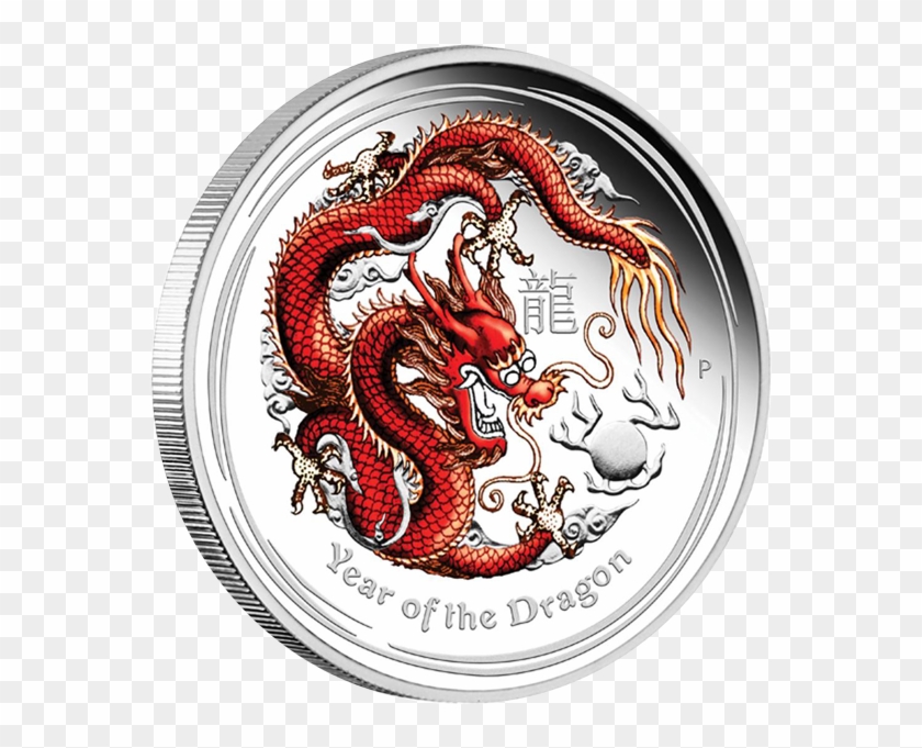 Out Of Stock , Png Download - Australian Year Of The Dragon Coin ...