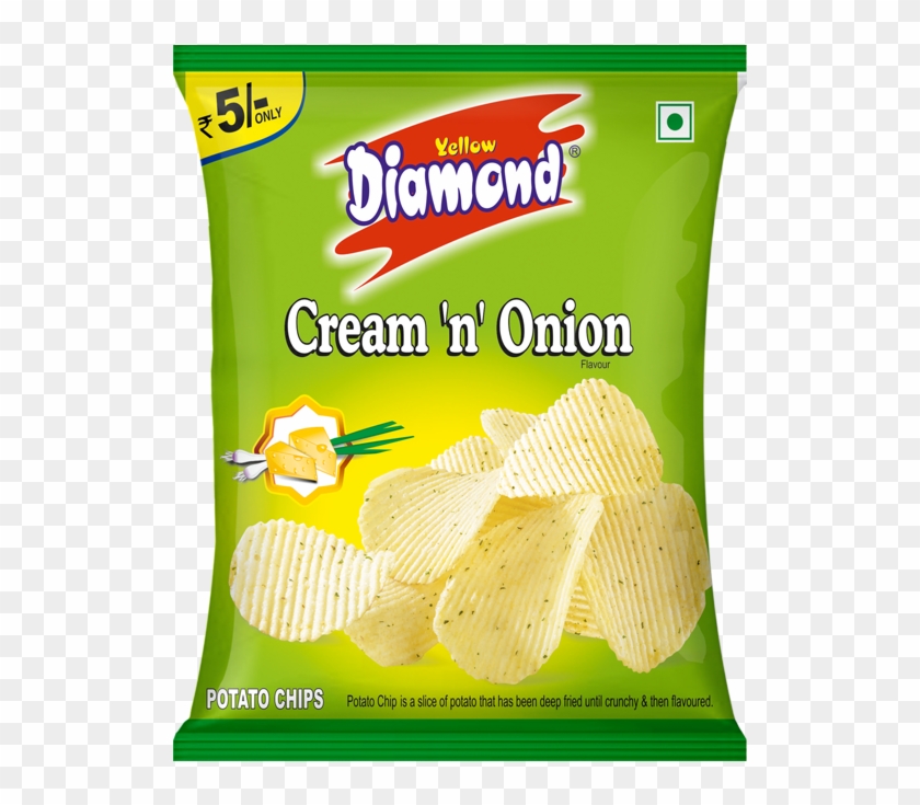 Chips - Yellow Diamond Potato Chips, HD Png Download - 700x779(#6281321 ...