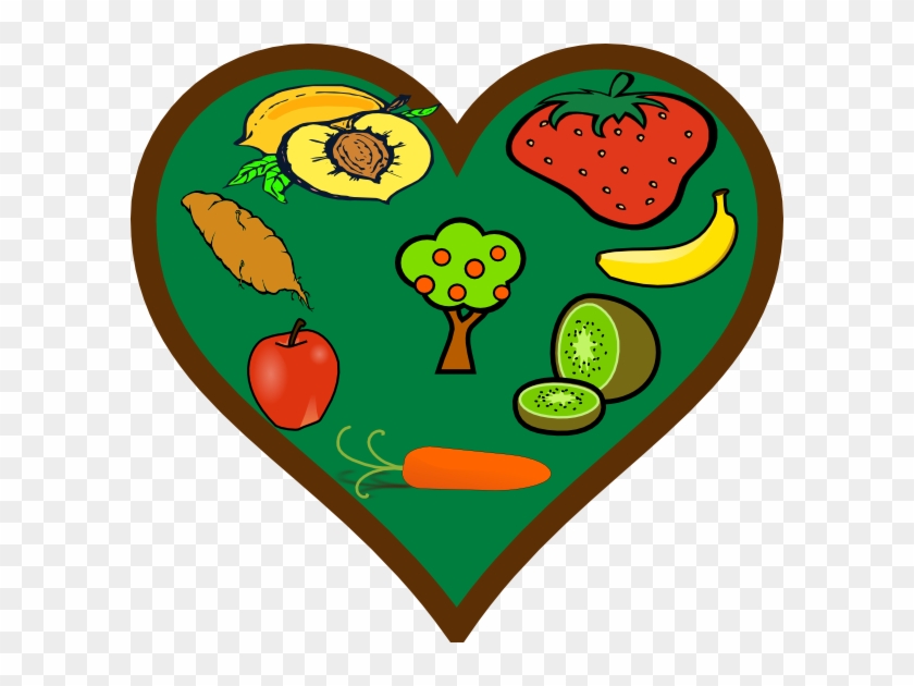 Fruit Heart Png, Transparent Png - 600x550(#6282690) - PngFind