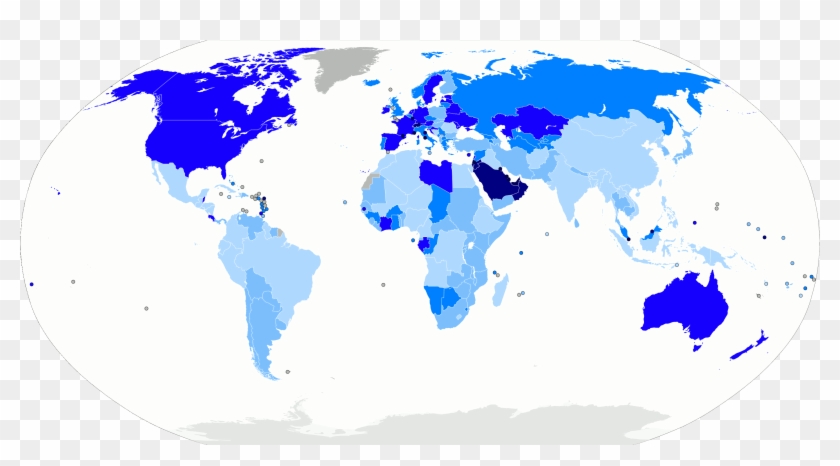 File Countries By Immigrant Transparent Background - Average Iq Per ...
