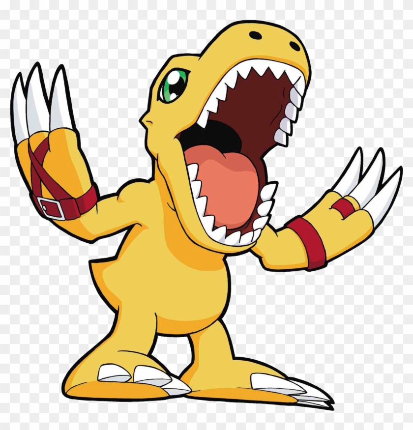 View Agumon Rages Inscesantly , - Agumon Render, HD Png Download ...