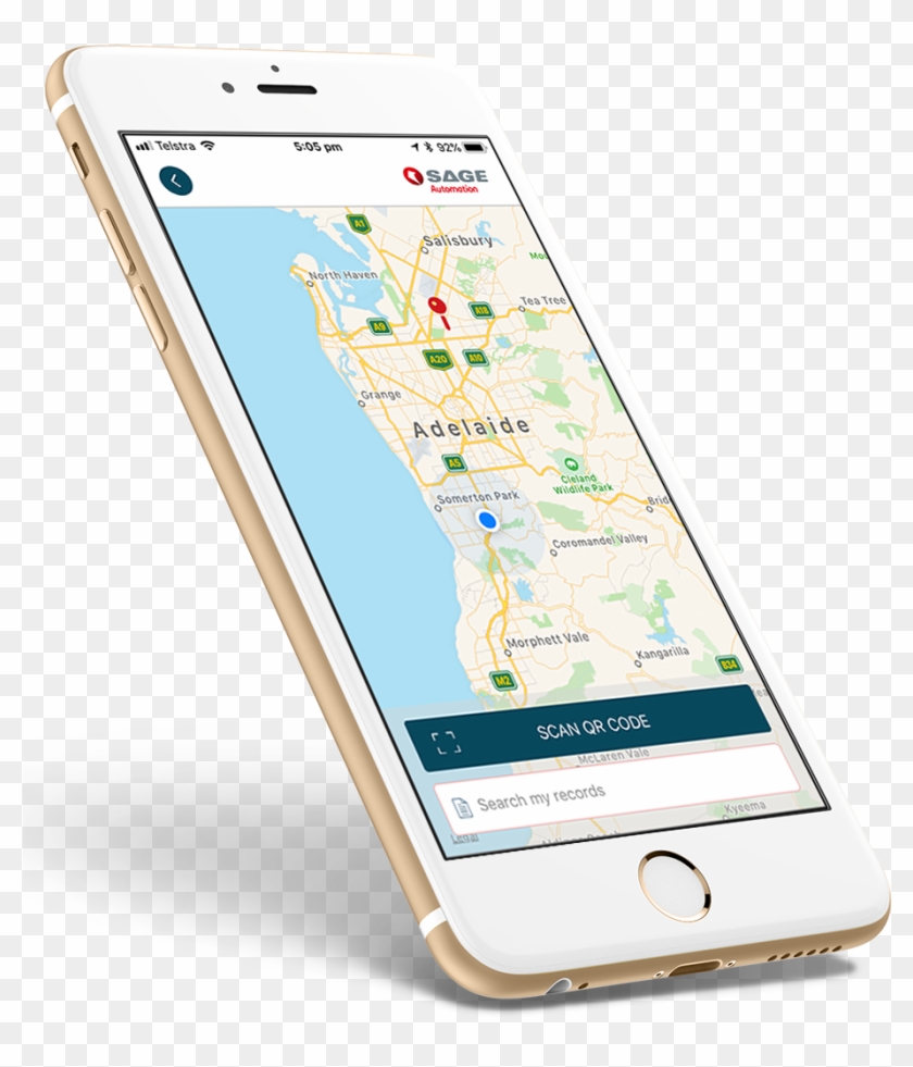 Phone Website Landing Page - Iphone, HD Png Download - 927x1080 ...