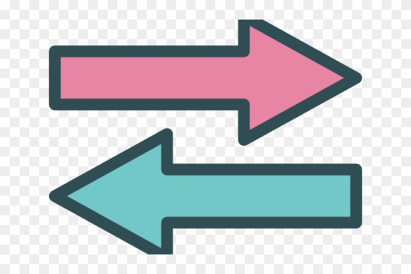 Swap Clipart Double Arrow - English To Italian, HD Png Download ...