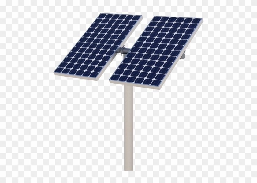 Solar Panel Download Png Image - Solar Panel On A Pole, Transparent Png ...