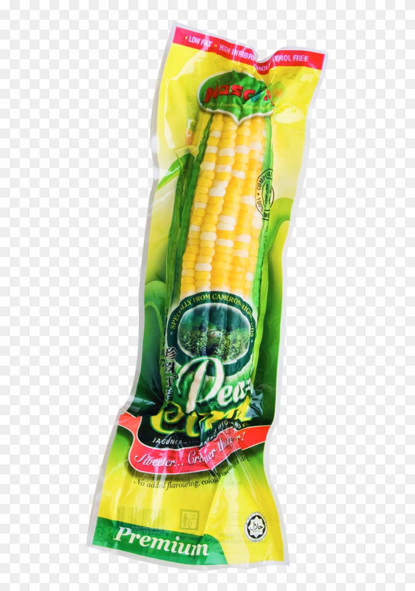 Mascorn Pearl Super Sweet Corn Cob - Halal Food, HD Png Download ...