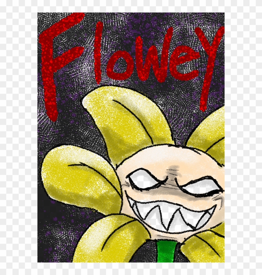 【undertale】flowey - Cartoon, HD Png Download - 600x800(#6313875) - PngFind