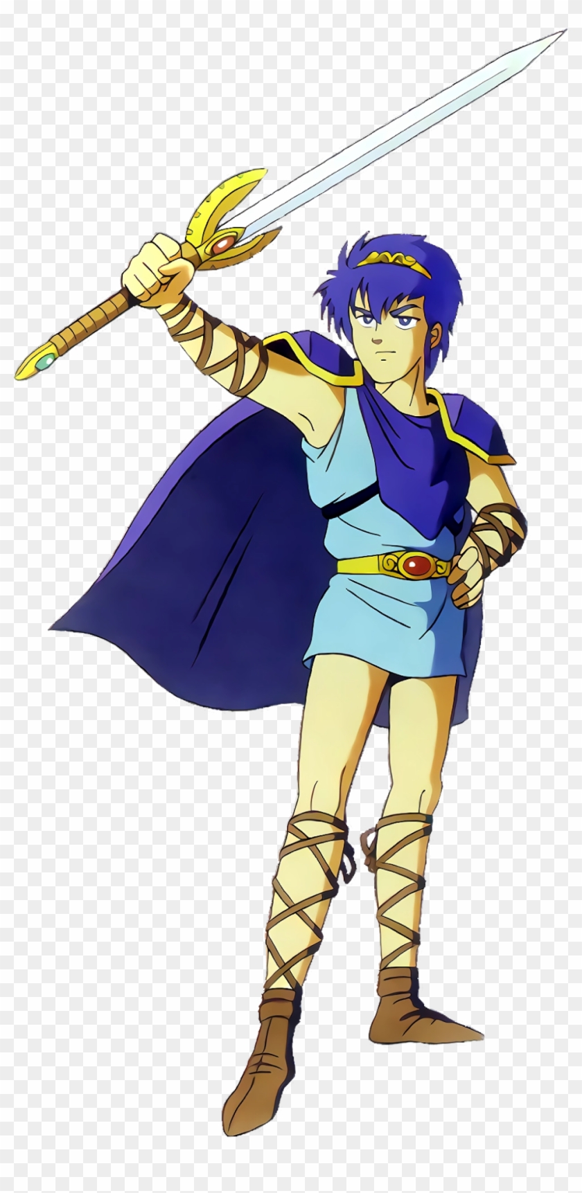 Image - Fire Emblem Original Marth, HD Png Download - 958x1920(#6334891 ...