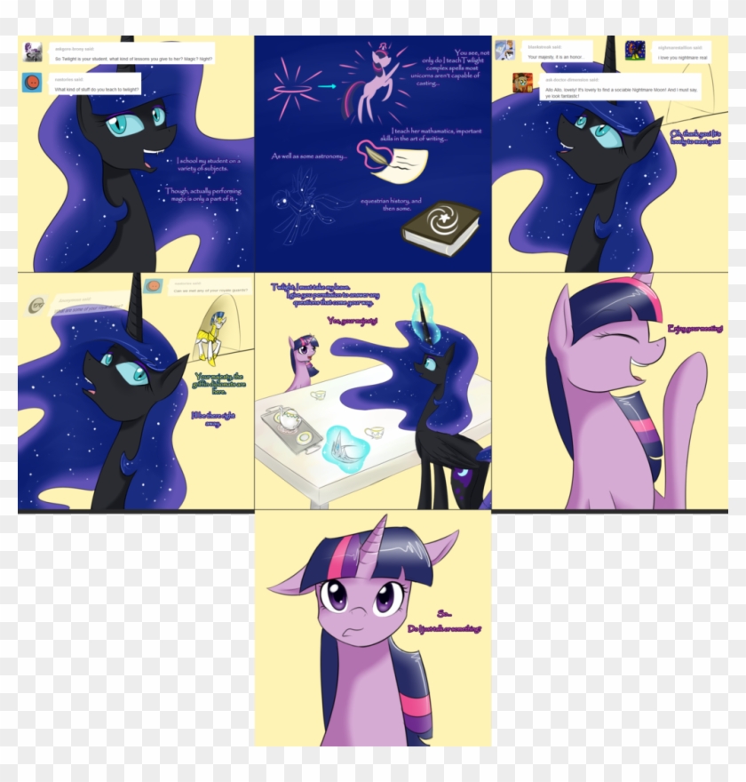 My Little Pony Nightmare Moon And Queen