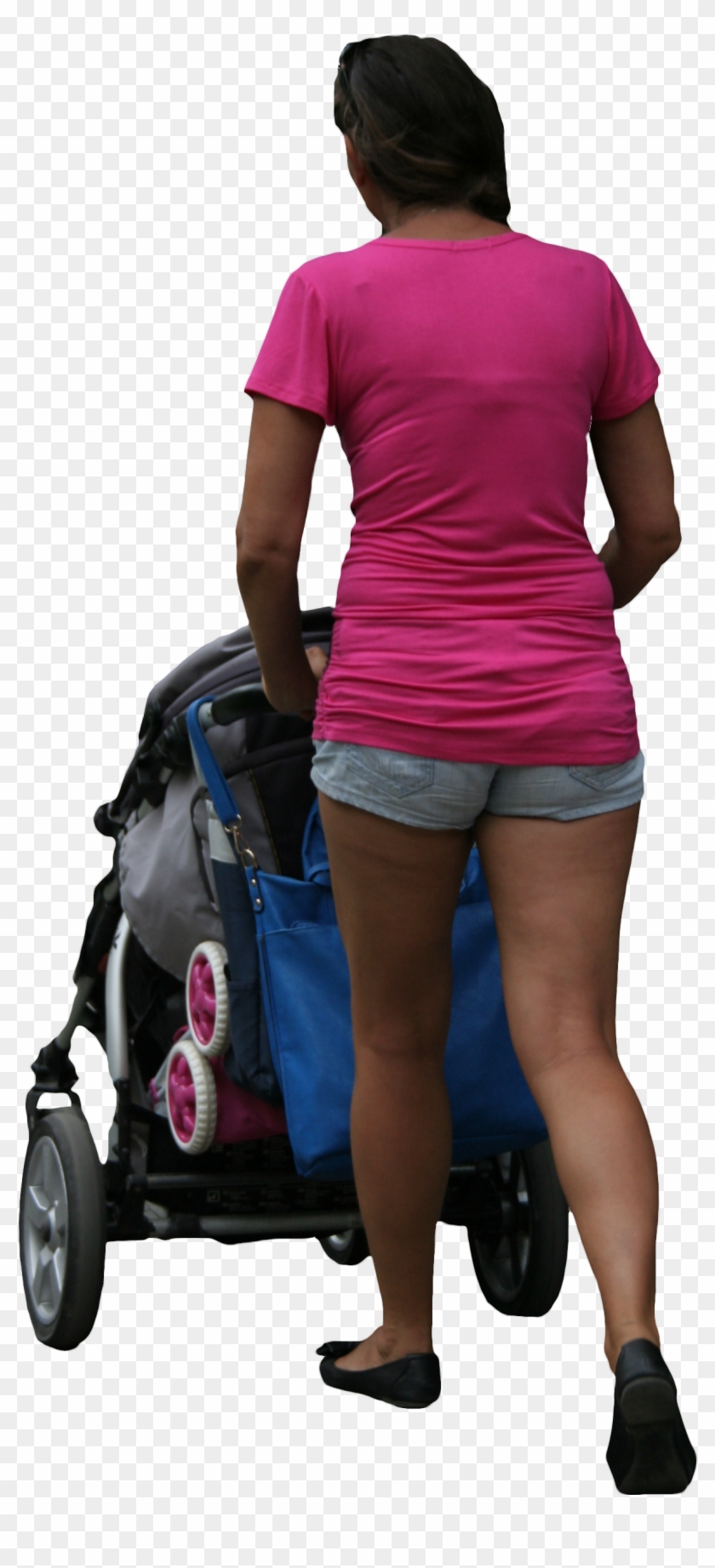 Stroller Png - Woman With Stroller Png, Transparent Png - 1792x2916 ...