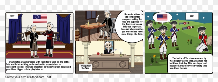 Alexander Hamilton - Cartoon, HD Png Download - 1164x385(#6362350 ...