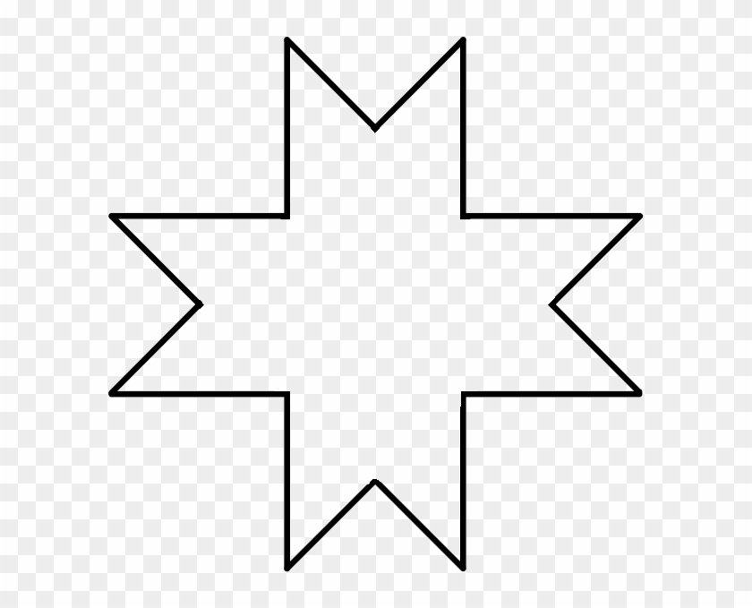 Octagonal Star-b - Octagonal Star, HD Png Download - 626x622(#6364408 ...