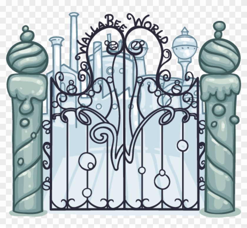 Factory Gates - Illustration, HD Png Download - 1024x1024(#6381119 ...