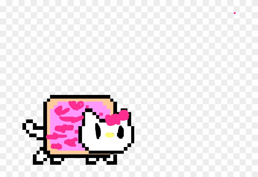 Nyan Kitten - Nyan Cat Png, Transparent Png - 694x498(#6385201) - PngFind