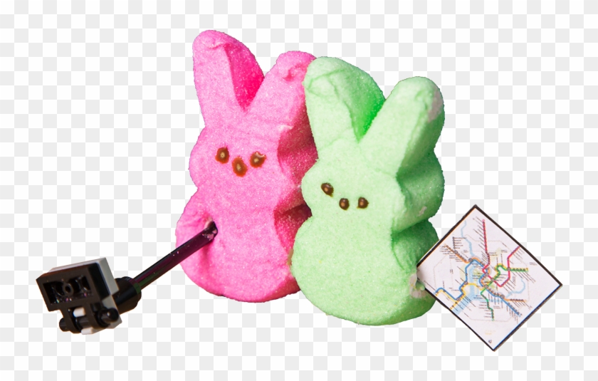 Peeps Brought To A New Level - Pink Peep Candy Transparent, HD Png ...