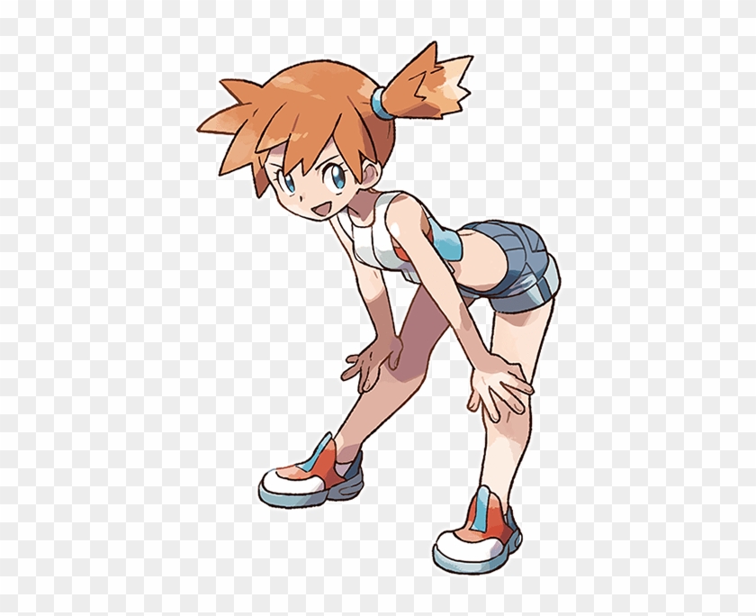 Official Artwork For Gym Leaders Misty And Brock In - Misty Pokemon ...
