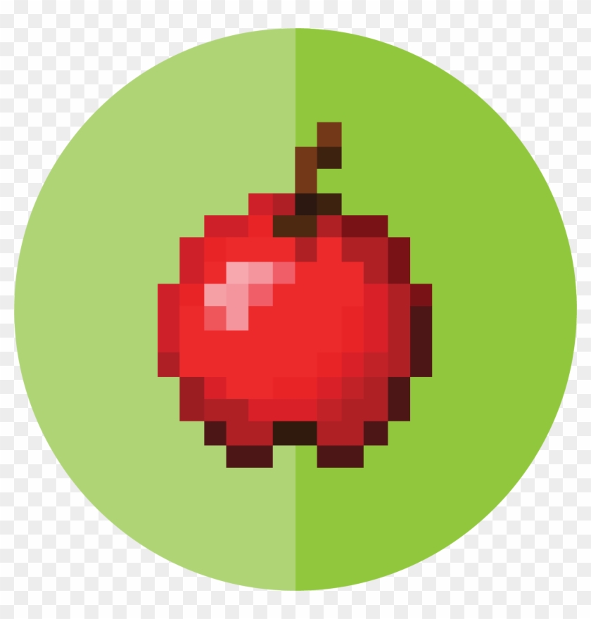 Camp - Minecraft Stem - Minecraft Apple Png, Transparent Png ...