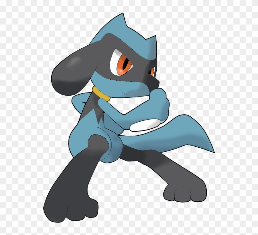 Riolu Png - Hard To Name Pokemon, Transparent Png - 560x687(#6391822 ...