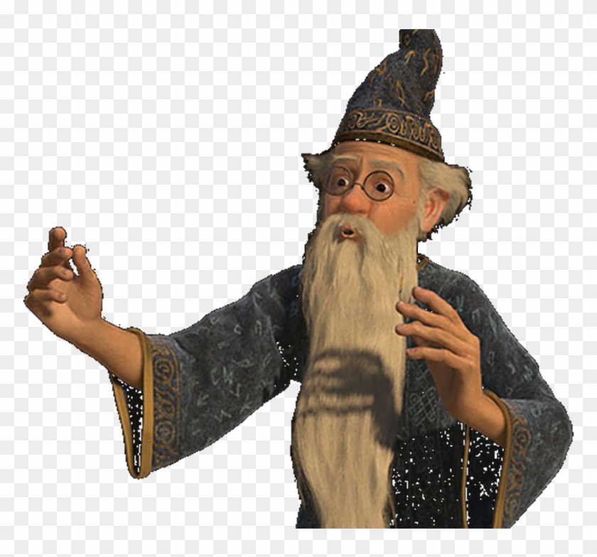 Merlin Png - Shrek The Third Merlin, Transparent Png - 1253x705 ...