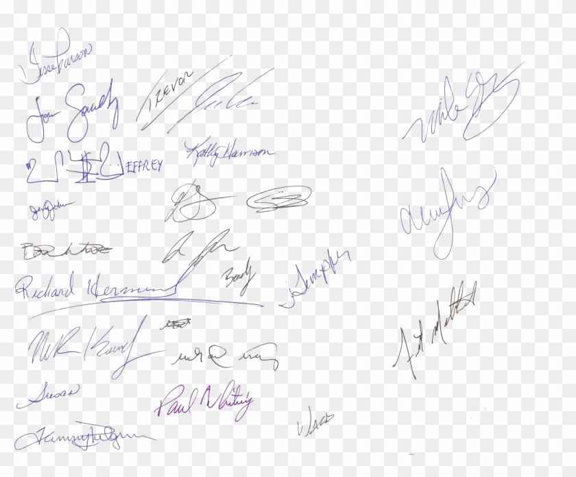 5881703 Signatures - Handwriting, HD Png Download - 3729x2884(#6399108 ...